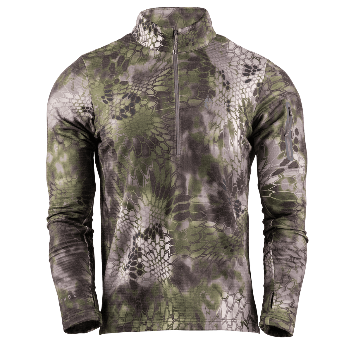 Kryptek® Arma Fleece 1/2 Zip | Altitude™ Merino Grid Mid-Layer
