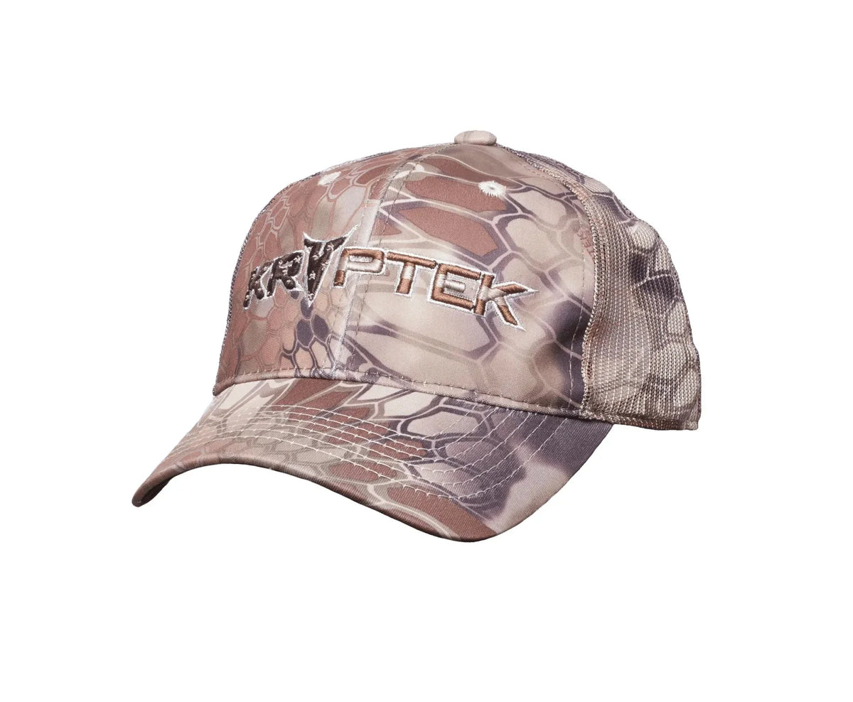 Kryptek® Pride Hat | Highlander™ Camo with American Flag Patch